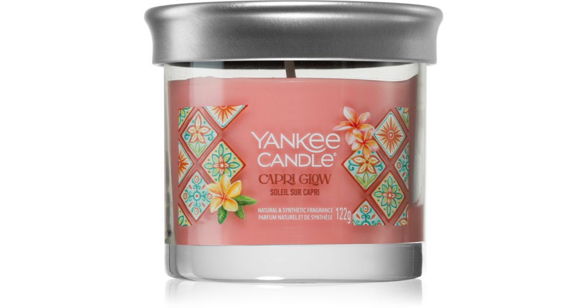 Yankee Candle Capri Glow candela profumata Signature | notino.it