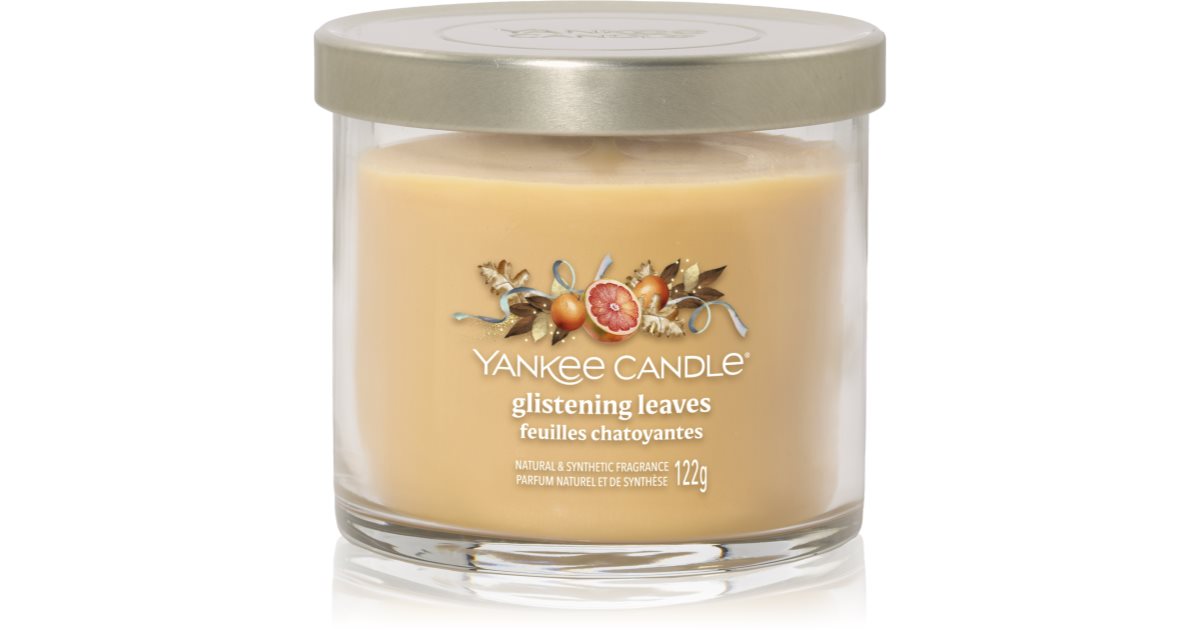 Yankee Candle Glistening Leaves vela perfumada Signature | notino.es