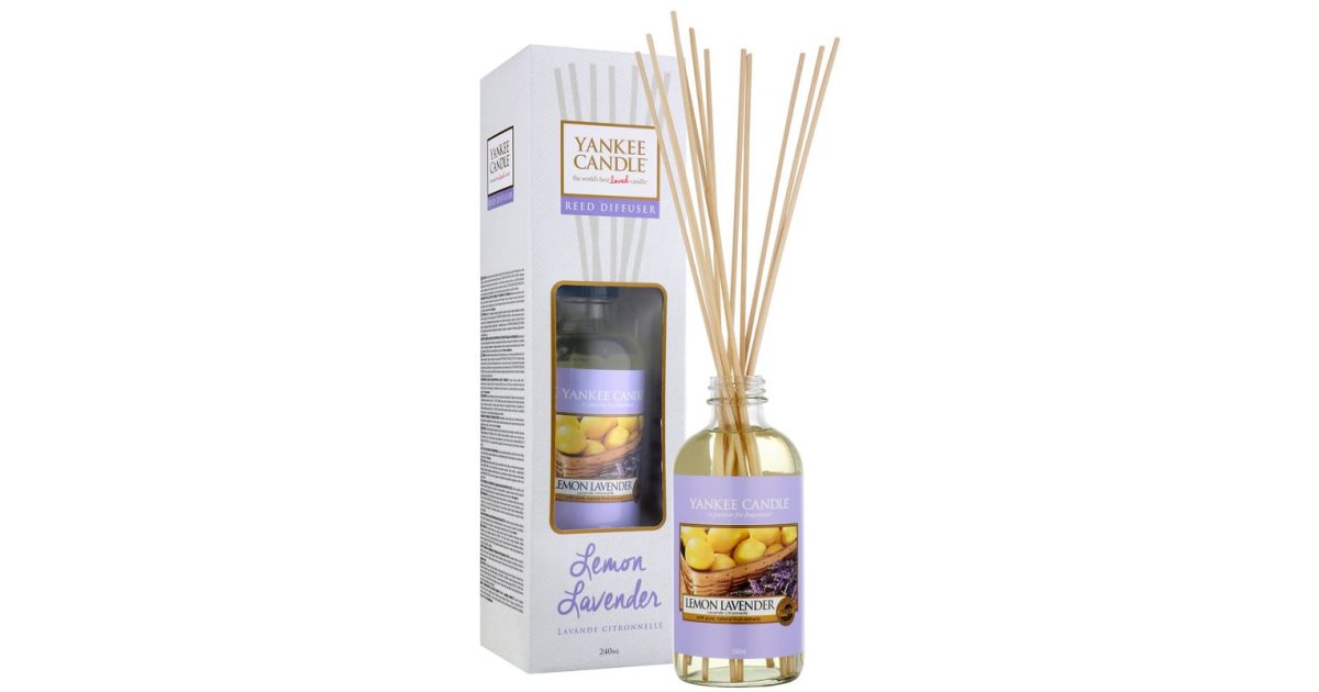 Yankee Candle Lemon Lavender Aroma Diffuser met navulling 240 ml ...