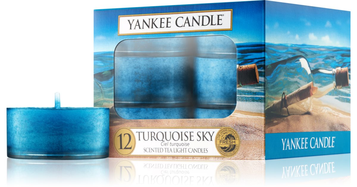 Yankee Candle Turquoise Sky bougie chauffe-plat 12 x 9,8 g | notino.be