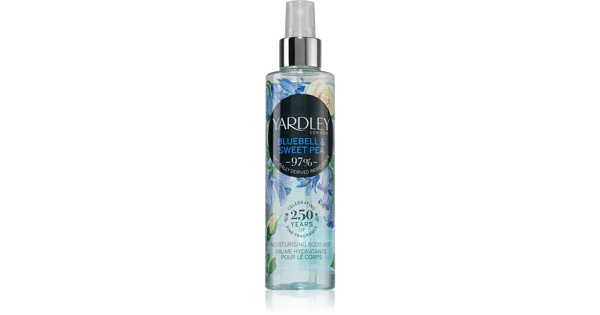 Yardley Bluebell & Sweetpea body mist for women | notino.co.uk
