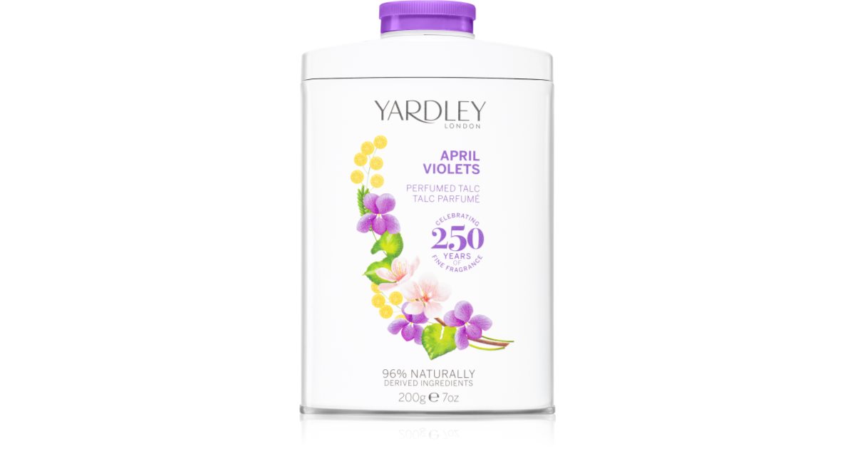 Yardley April Violets poudre parfumée pour femme | notino.fr