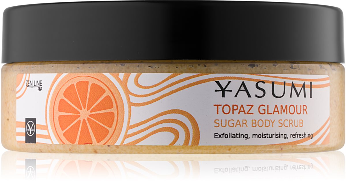 Yasumi Body Care Topaz Glamour Geschmeidigmachendes Körperhautpeeling