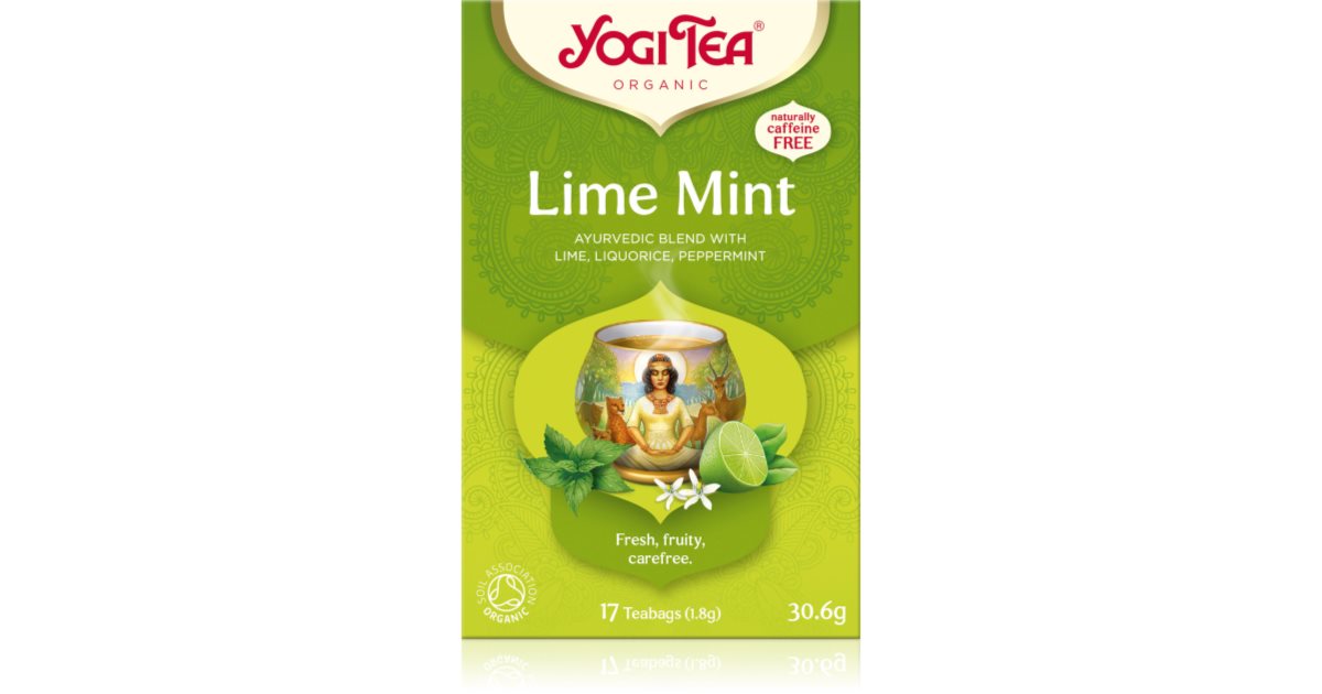 Yogi Tea Lime Mint BIO porcovaný čaj | notino.cz