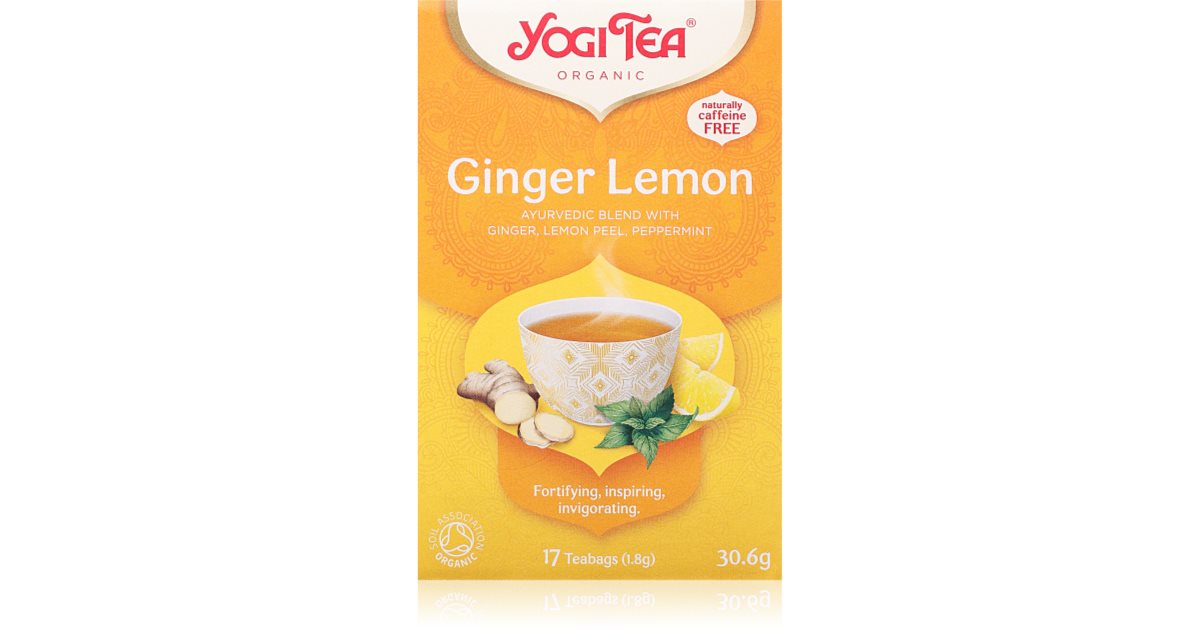 Yogi Tea Ginger Lemon BIO porcovaný čaj | notino.cz