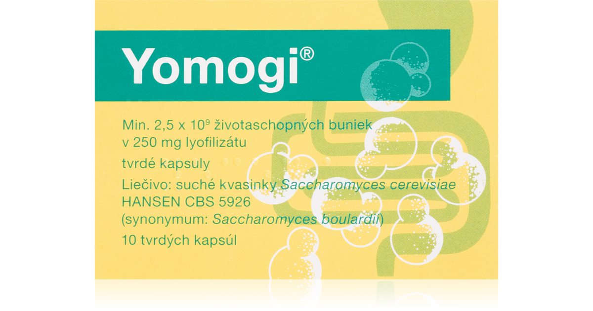 Yomogi Yomogi 250mg tvrdé tobolky na liečbu hnačky | notino.sk