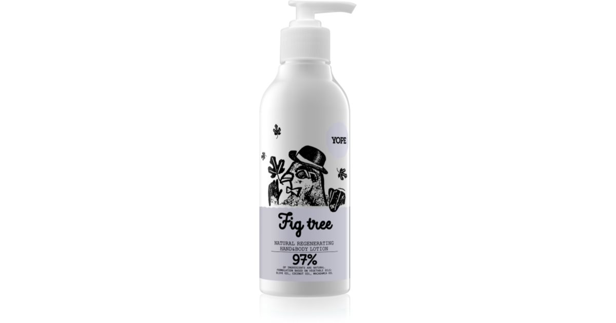 Yope Fig Tree Restorative Milk for hands and body | notino.ie