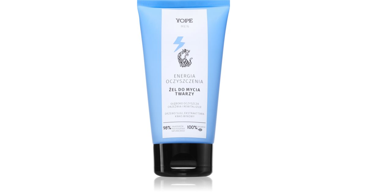 Yope Men Wood Moisturizing Cleansing Gel for men | notino.ie