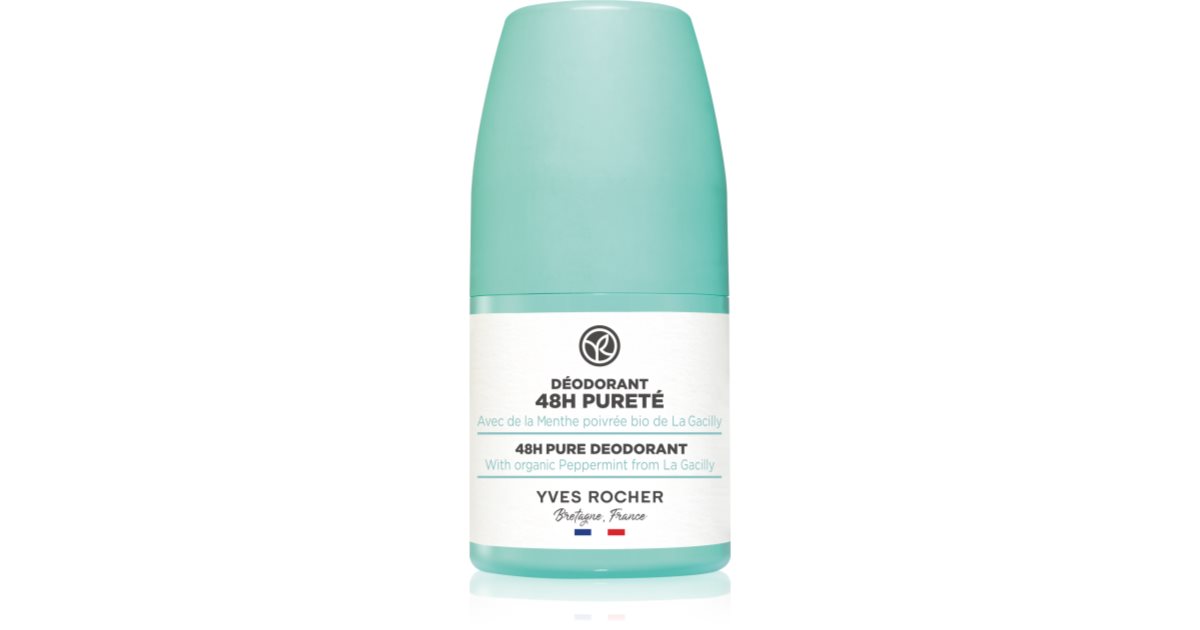 Yves Rocher 48 H Pure Roll - On Deodorant | notino.ie
