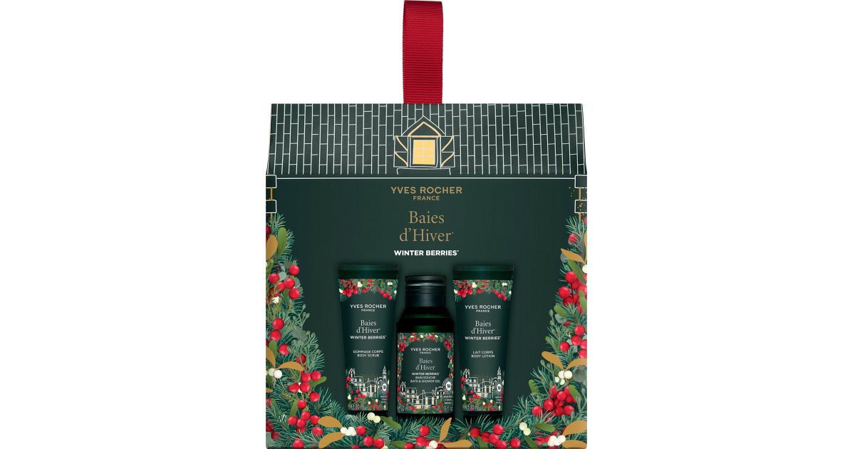 Yves Rocher Winter Berries ajándékszett hölgyeknek | notino.hu