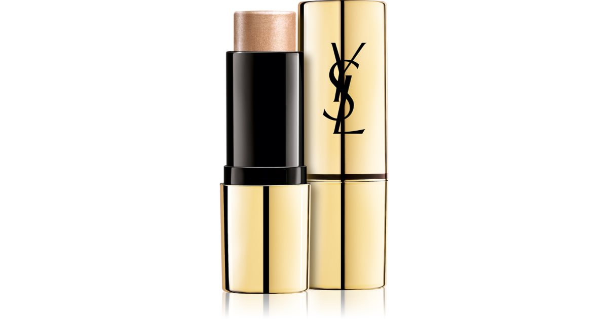 Yves Saint Laurent Touche Éclat Shimmer Stick cream highlighter in a ...