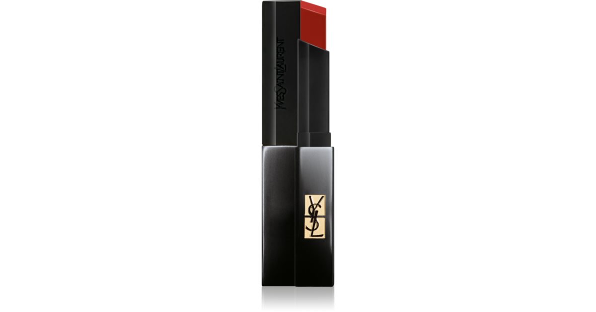 Yves Saint Laurent Rouge Pur Couture The Slim Velvet Radical rossetto sottile matte effetto ...