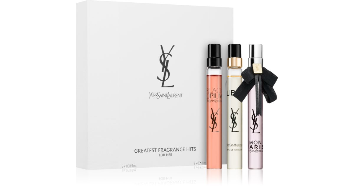 Yves Saint Laurent Greatest Fragrance Hits For Her coffret cadeau pour ...