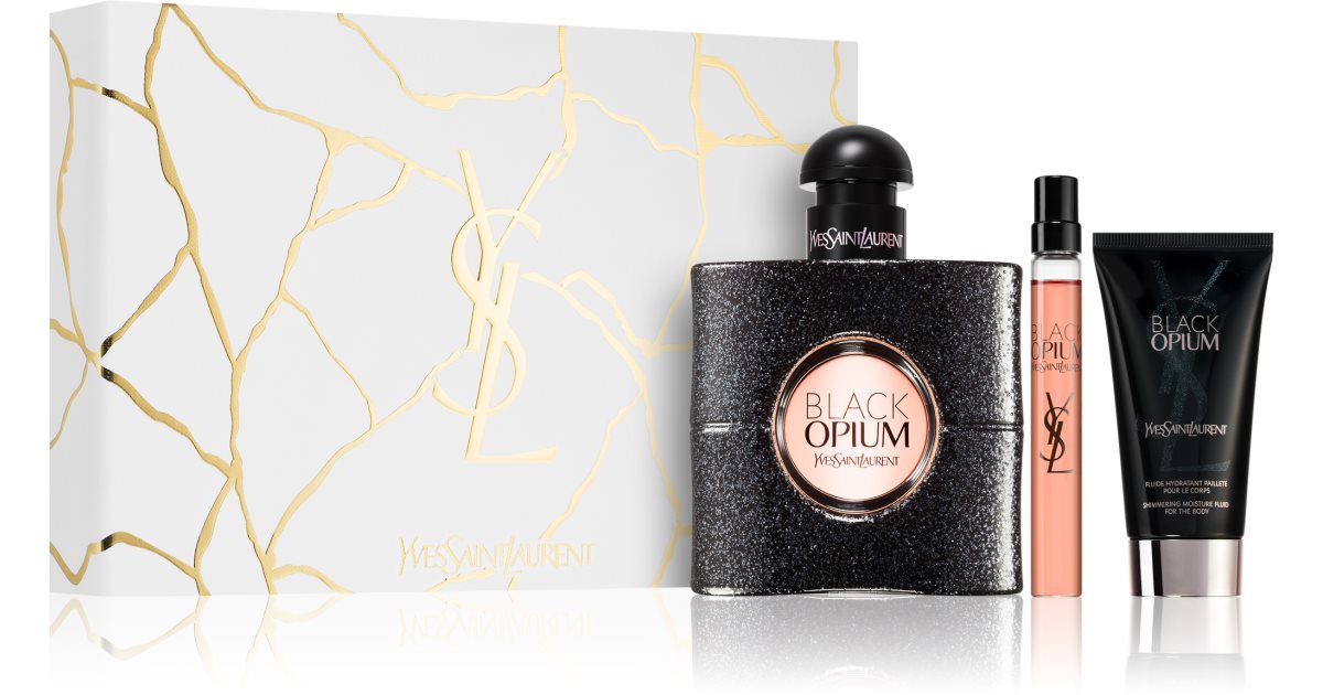 Yves Saint Laurent Black Opium coffret cadeau pour femme | notino.fr