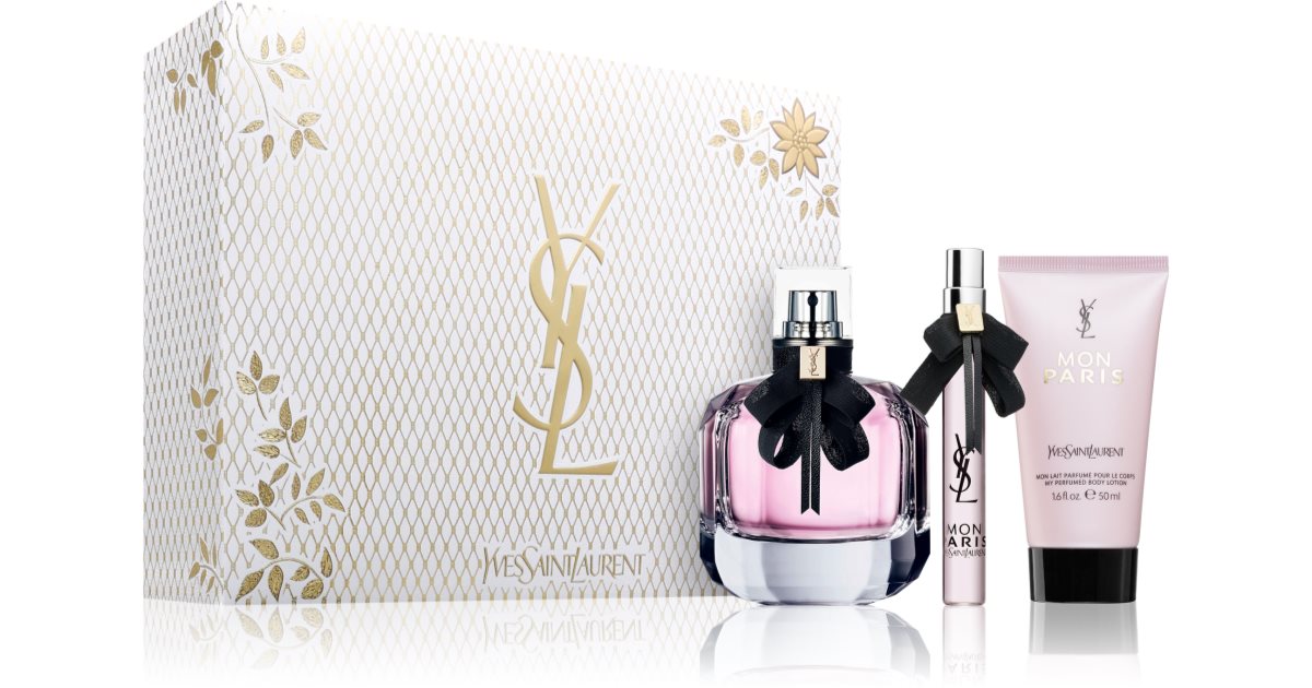 Yves Saint Laurent Mon Paris coffret cadeau pour femme | notino.fr