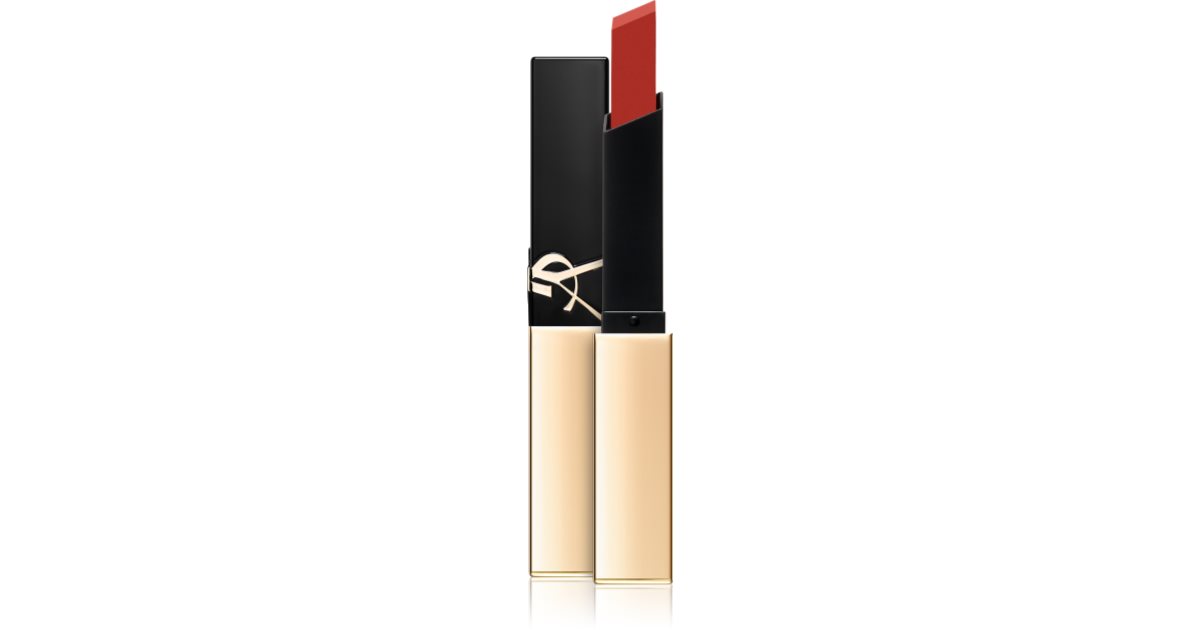 Yves Saint Laurent Rouge Pur Couture The Slim The Slim Lipstick with Leather-Matte Finish ...