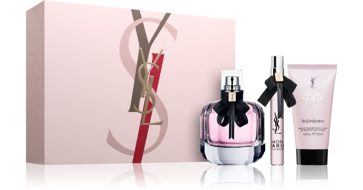 Yves Saint Laurent Mon Paris coffret cadeau pour femme | notino.fr
