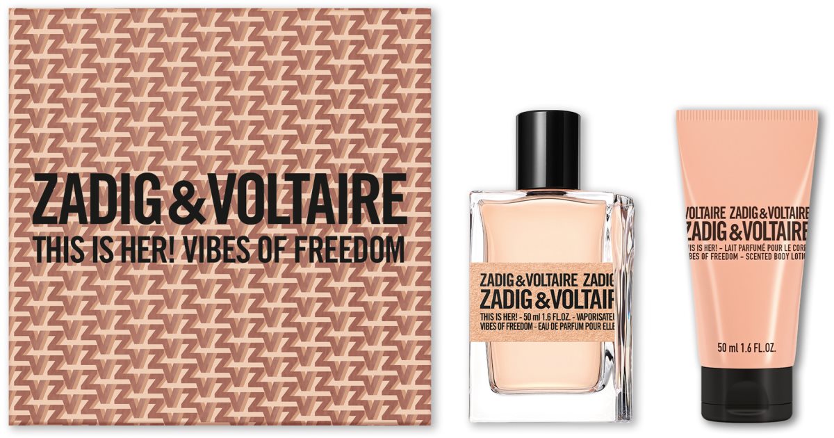 Zadig & Voltaire THIS IS HER! Vibes of Freedom coffret para mulheres ...
