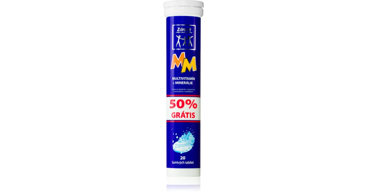 Zdrovit Multivitamin + minerály šumivé tablety komplex vitamínů ...