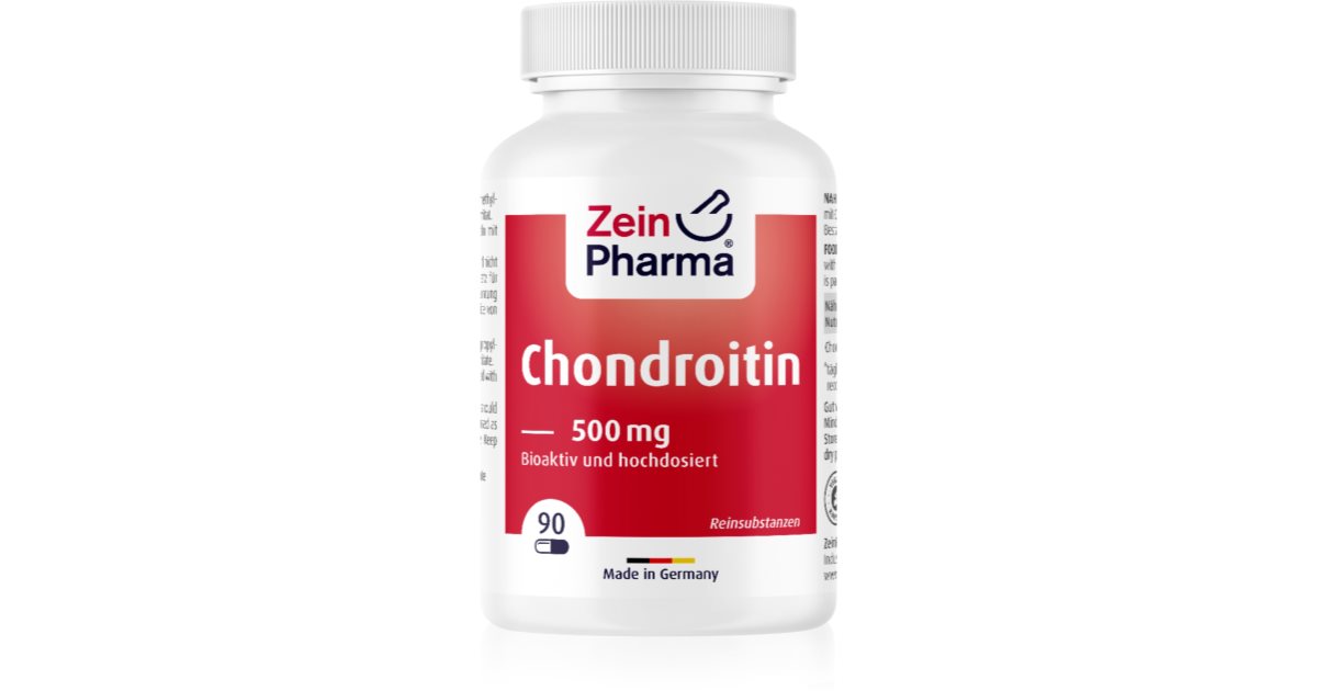 ZeinPharma Chondroitin 500 mg Kapseln zur Unterstützung der Gelenke ️ ...