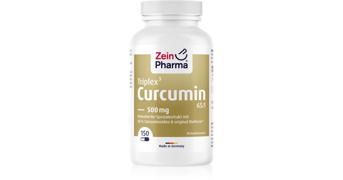 ZeinPharma Curcumin-Triplex 500 mg capsules with plant extract | notino ...