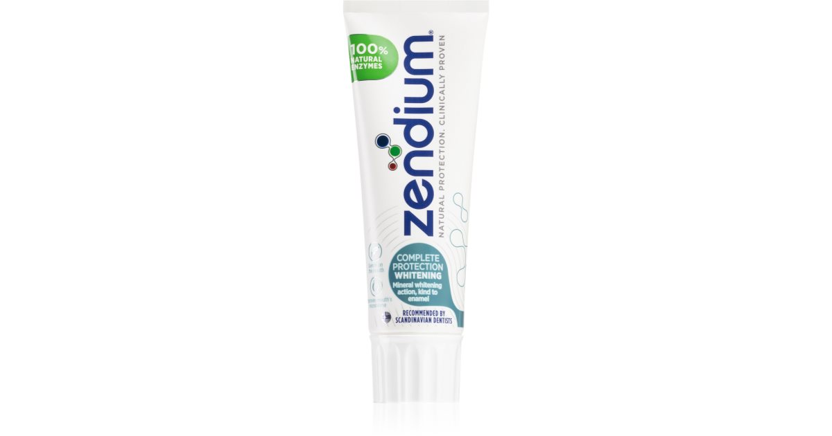 Zendium Gentle Whitening Toothpaste with whitening effect | notino.ie