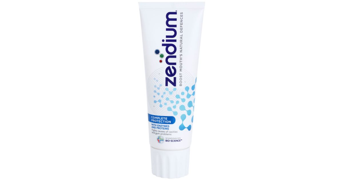 Zendium Complete Protection toothpaste for healthy teeth and gums ...