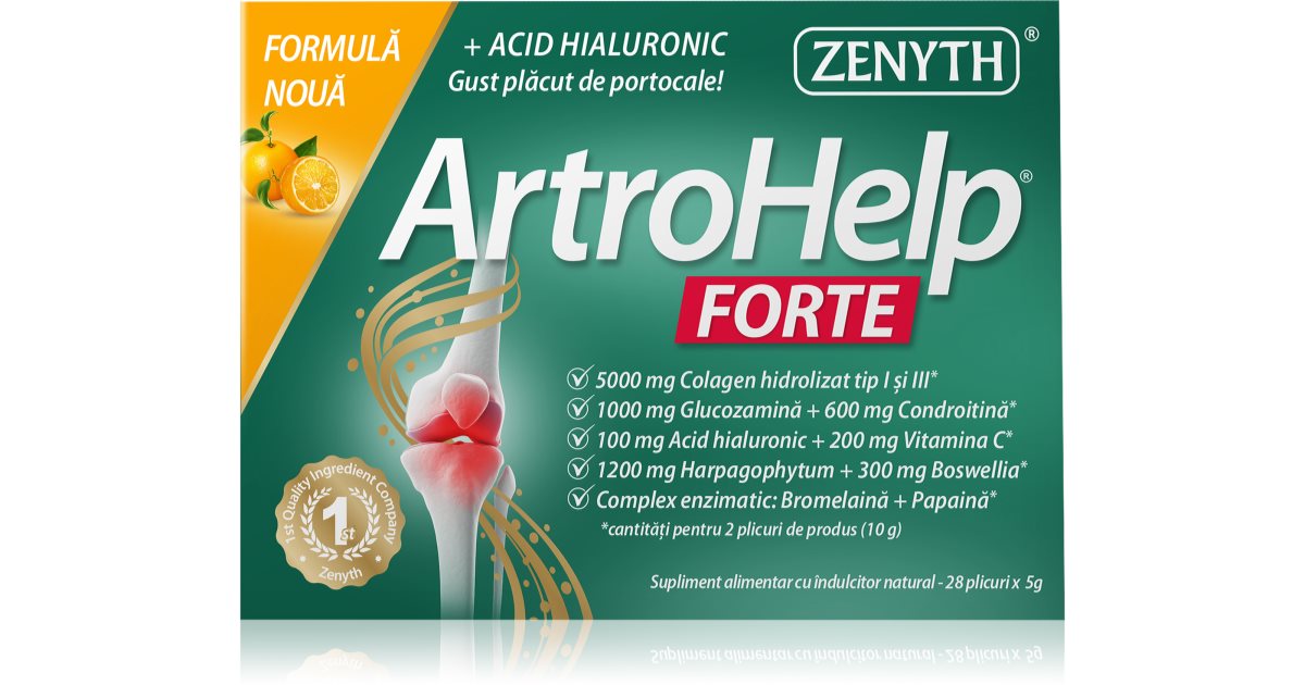 Zenyth ArtroHelp Forte săculeți pentru susținerea sănătății sistemului ...