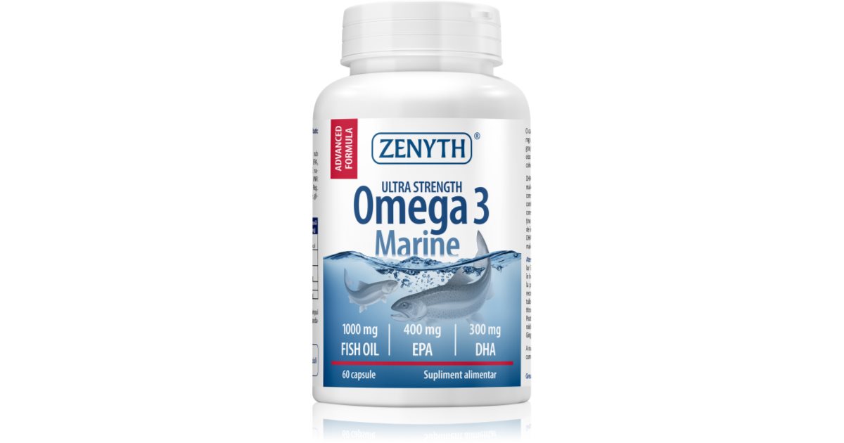 Zenyth Omega 3 Marine capsule pentru menținerea energiei și a ...