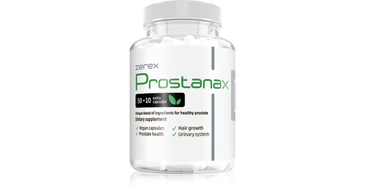 Zerex Prostanax Kapseln für eine normale Funktion der Prostata und des ...