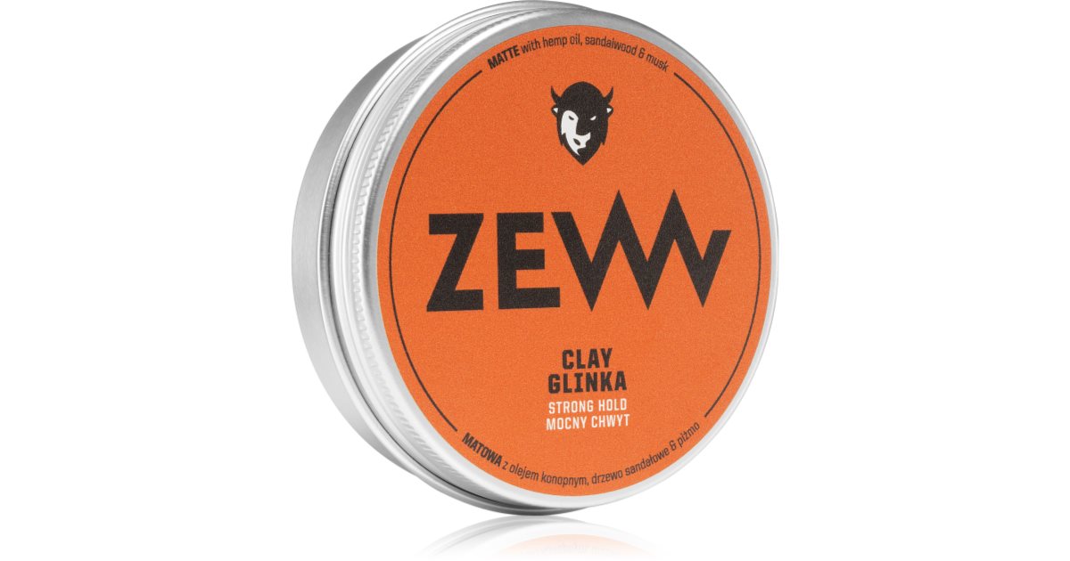Zew For Men Hemp Matte Clay hair styling clay with hemp oil | notino.co.uk