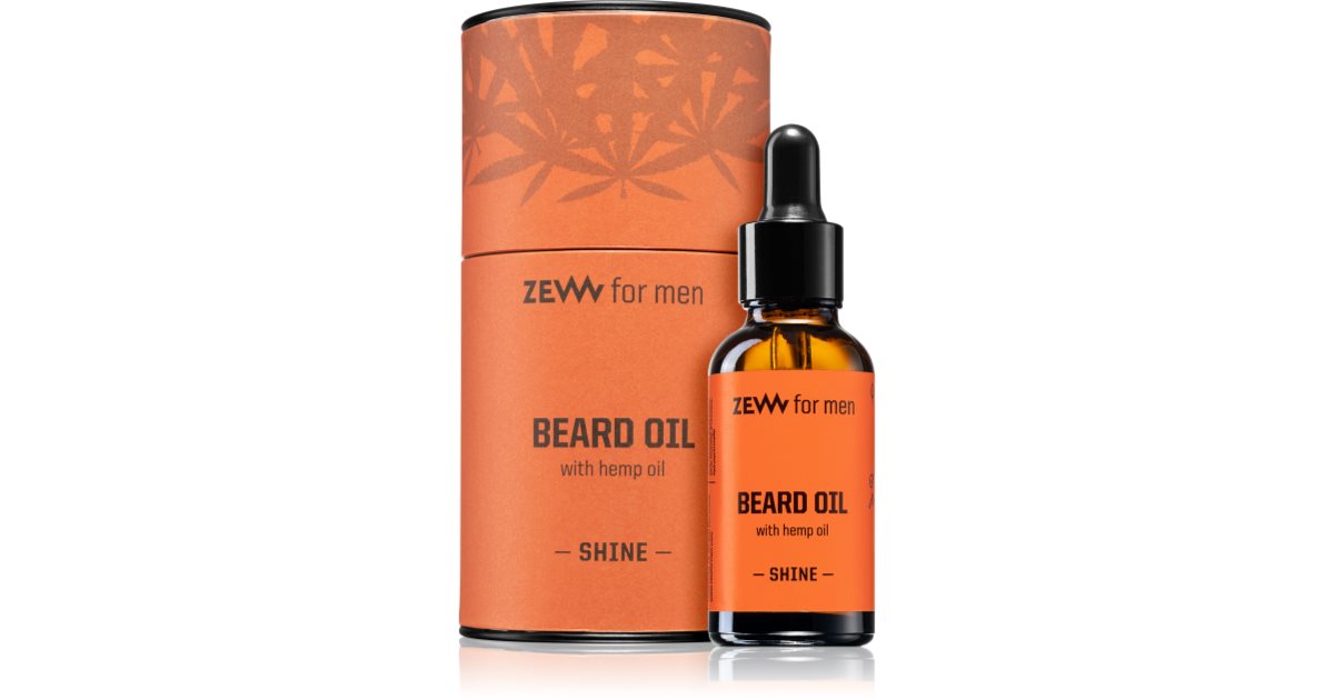Zew For Men Beard Oil with Hemp Oil olej na vousy s konopným olejem ...
