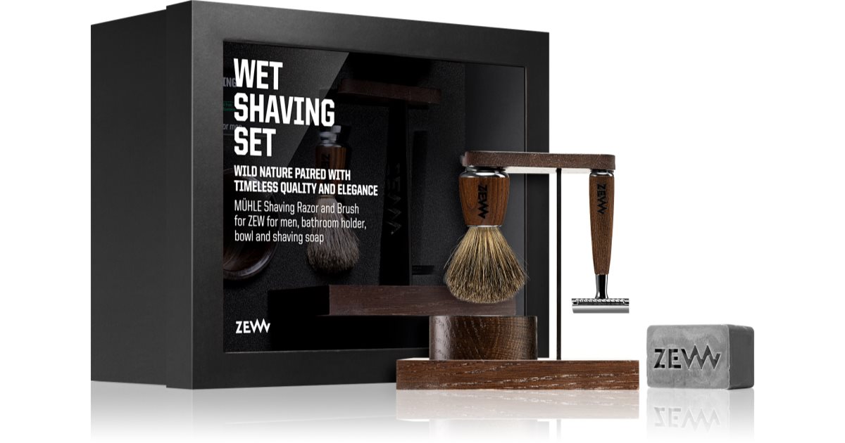 Zew For Men Wet Shaving Set Gift Set for beard | notino.ie