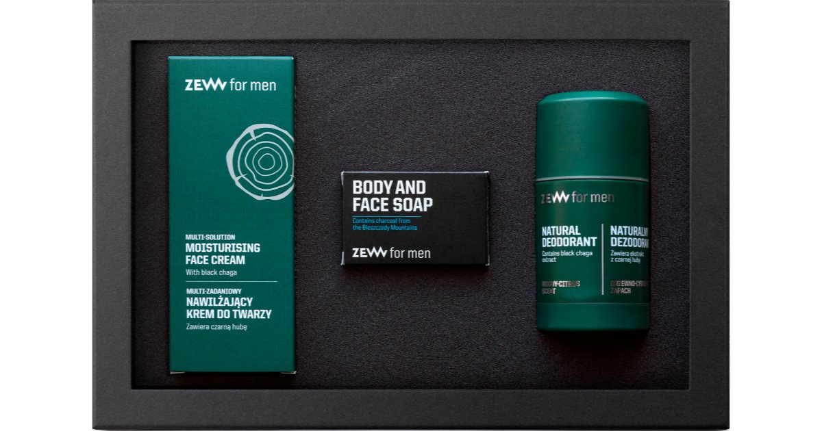Zew For Men Everyones set conjunto para corpo e rosto para homens ...