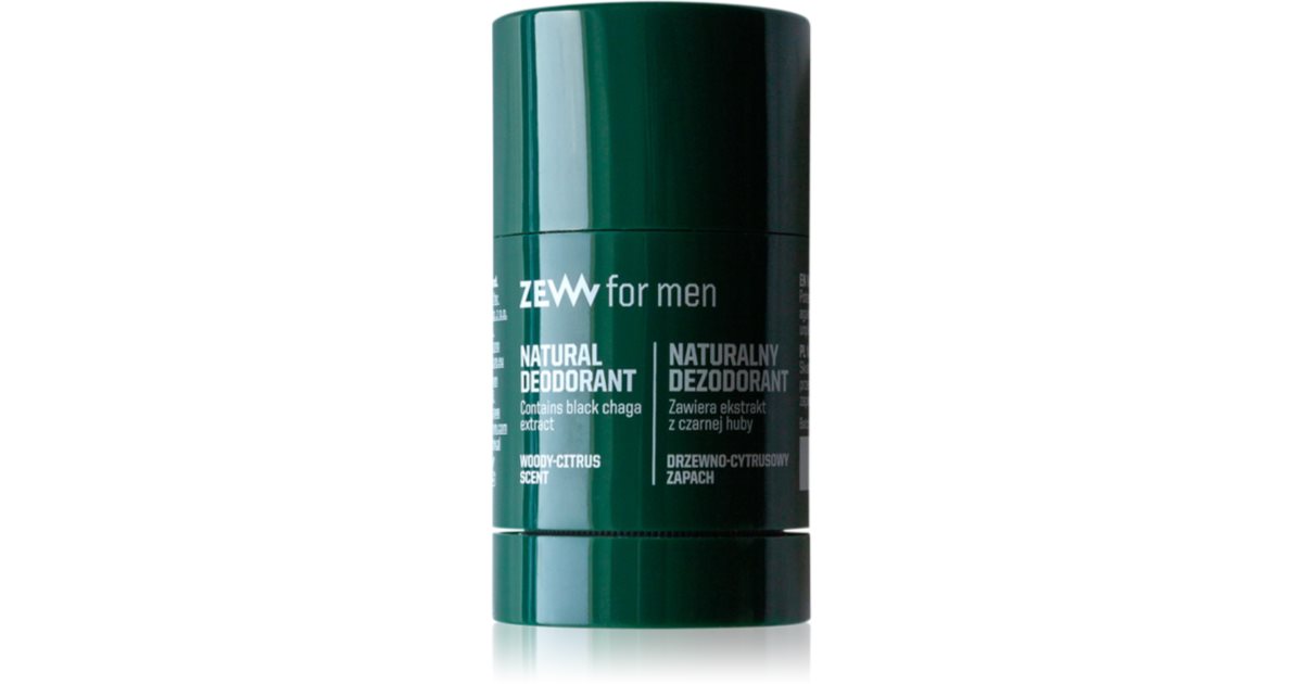 Zew For Men Natural Deodorant Deodorant voor Mannen | notino.nl