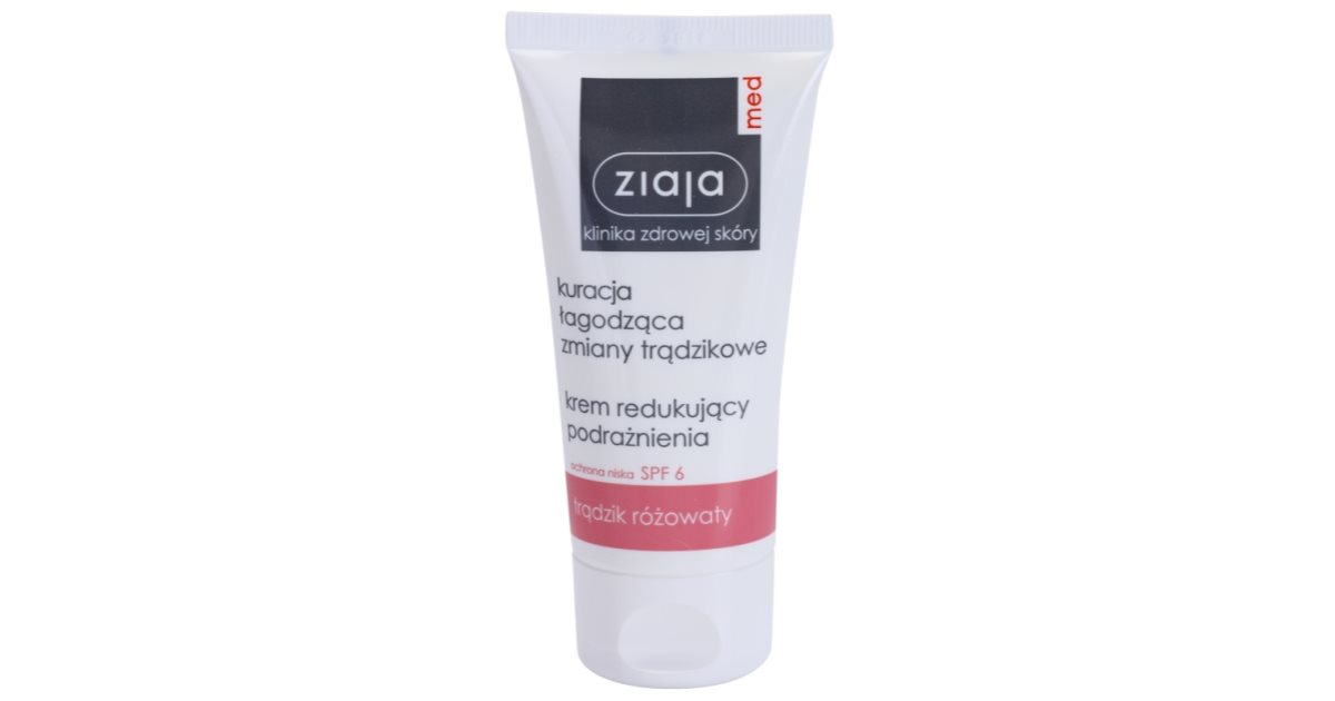 Ziaja Med Rosacea Care crème de jour apaisante anti-rougeurs SPF 6 ...