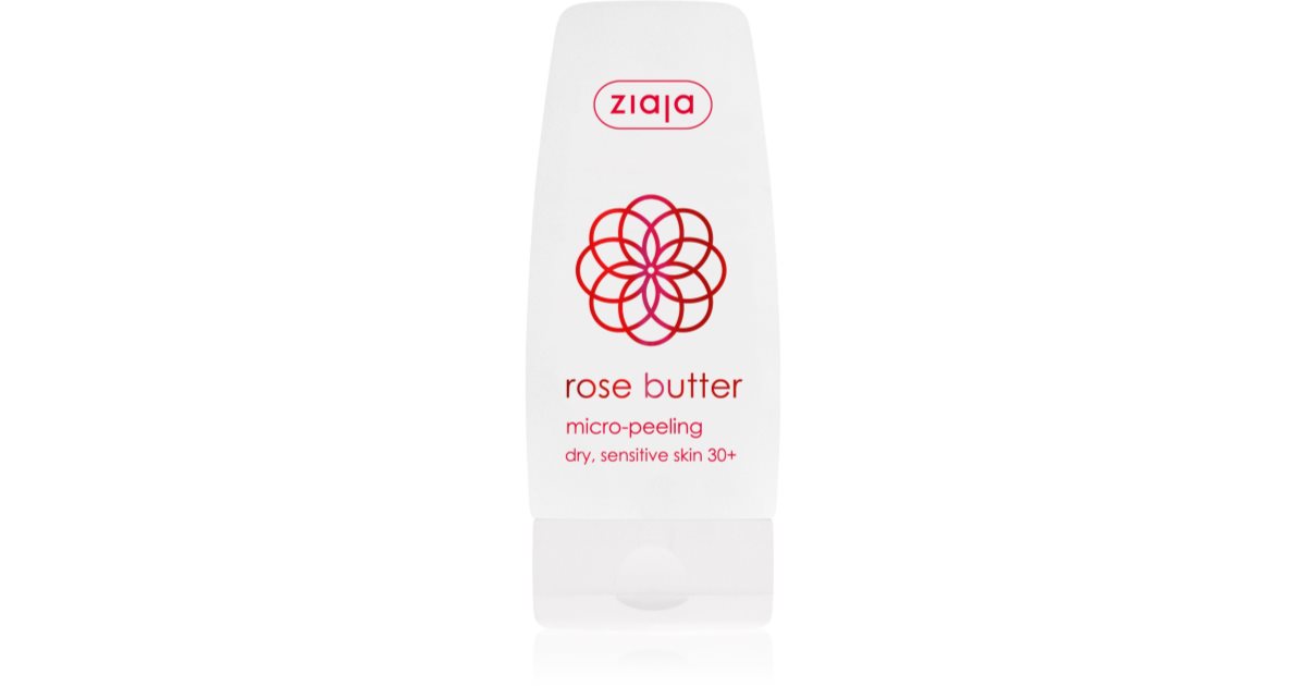 Ziaja Rose Butter Bodypeeling mit Mikrogranulat 30+