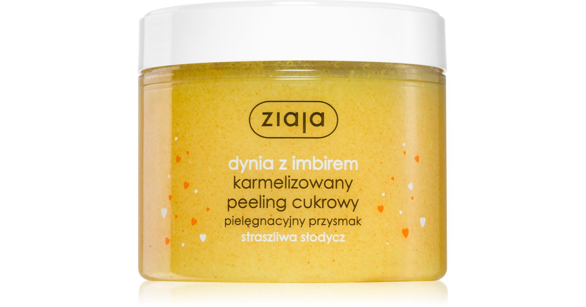 Ziaja Pumpking with Ginger cukrový tělový peeling | notino.cz