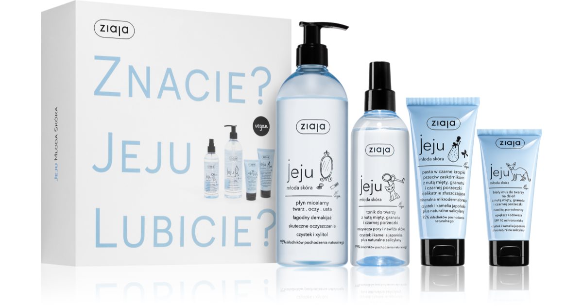 Ziaja Jeju Young Skin gift set for the face | notino.co.uk