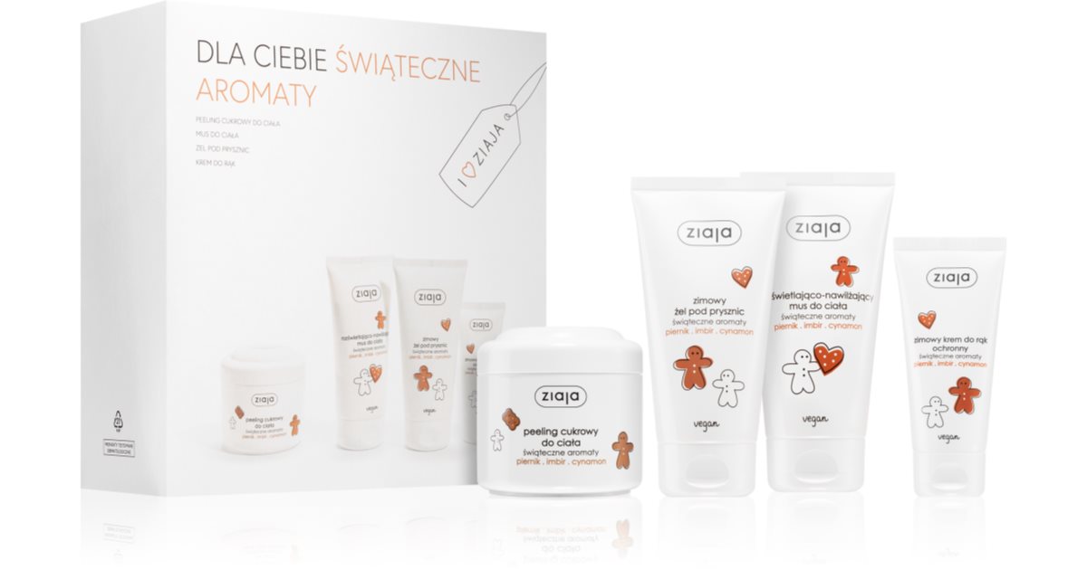 Ziaja Gingerbread gift set (for hands and body) | notino.co.uk