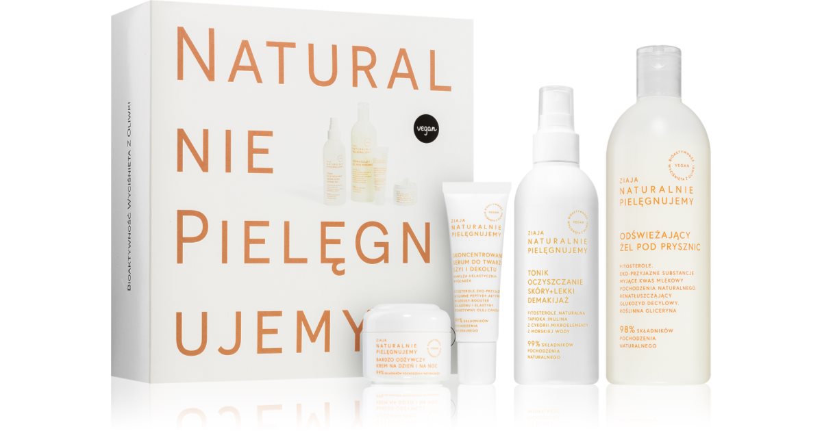 Ziaja Naturally gift set (for face and body) | notino.co.uk