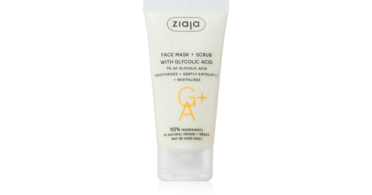 Ziaja Face Mask + Scrub with Glycolic Acid Peeling Maske | Notino