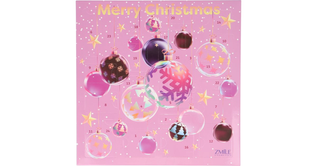 ZMILE COSMETICS Advent Calendar 3D Christmas Balls calendrier de l ...