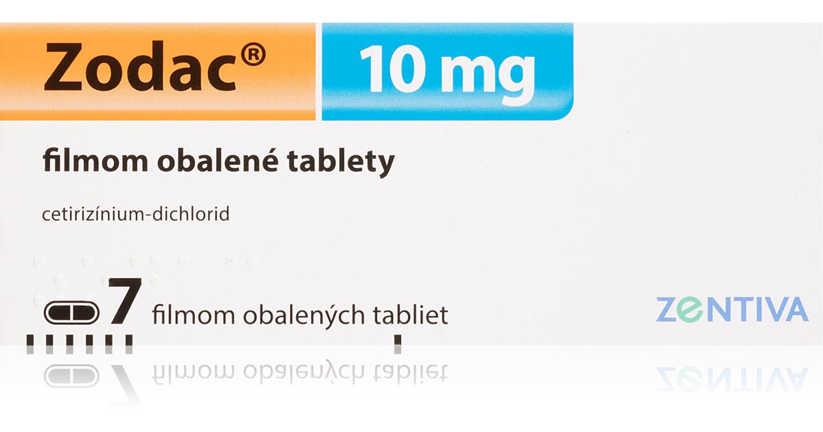Zodac Zodac GTT 10 mg/ml filmom obalené tablety na zmiernenie prejavov ...