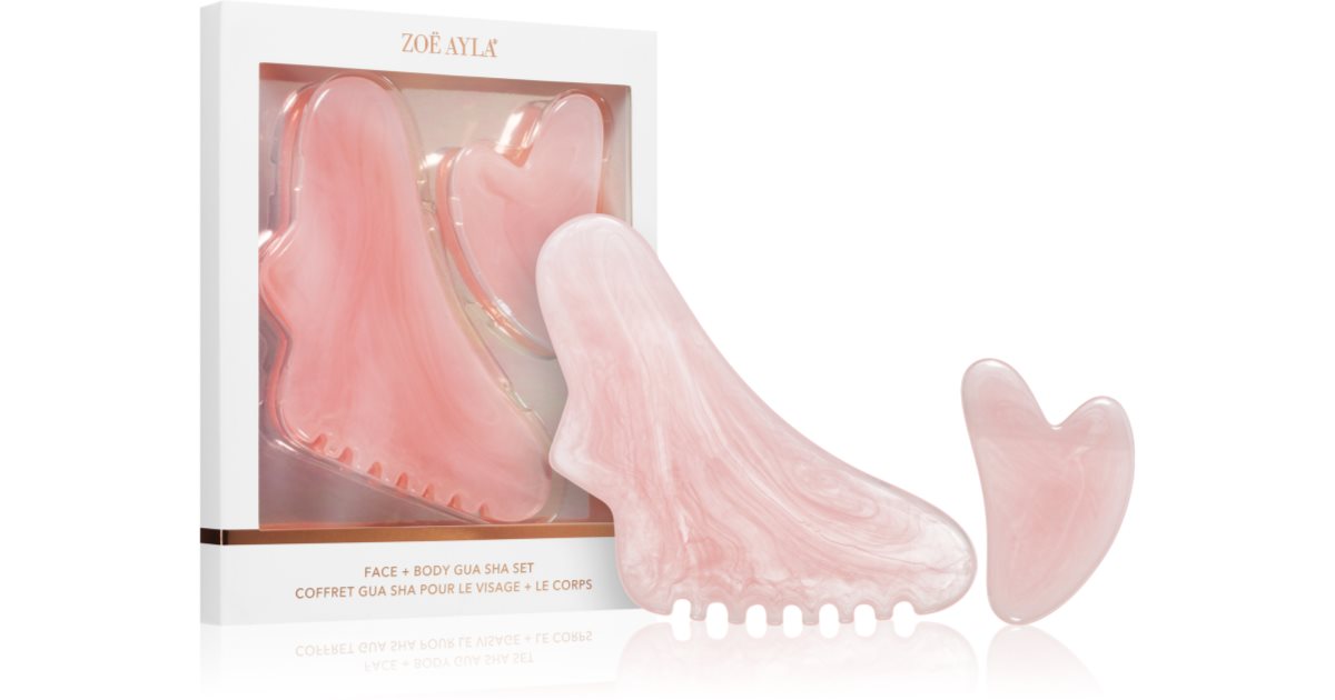 Zoë Ayla Face & Body Gua Sha Set masažuoklis(veidui ir kūnui) | notino.lt