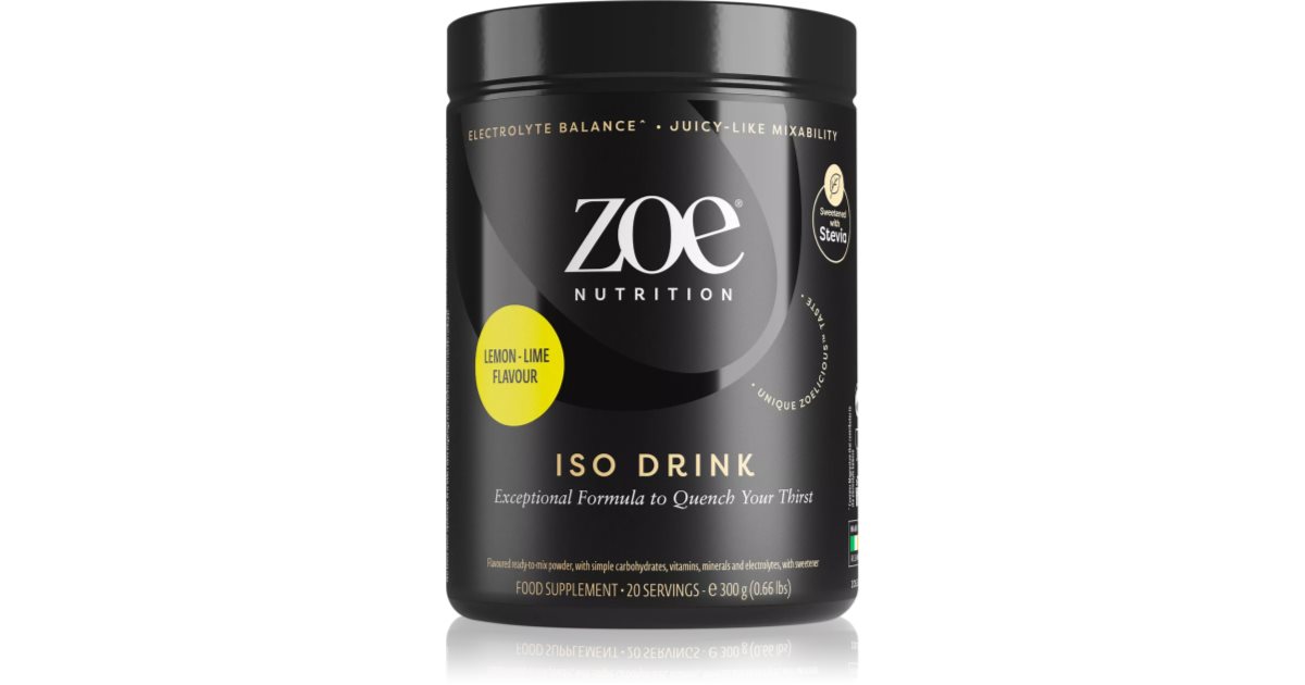 ZOE Iso Drink rehydratisierendes Ionen-Getränk in Pulverform ️ notino.de