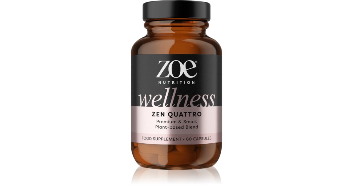 ZOE Wellness Zen Quattro kapsułki dla prawidłowego funkcjonowania organizmu