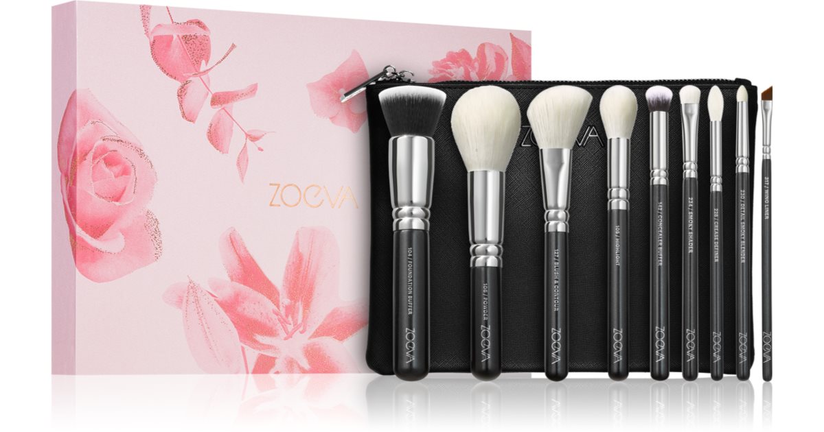 ZOEVA The Complete Brush Set Pinselset mit Täschchen | NOTINO