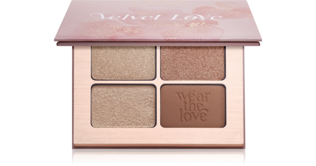 ZOEVA Velvet Love Eyeshadow Quad eyeshadow palette | notino.co.uk
